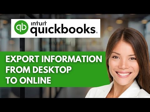 How To Export Information From QuickBooks Desktop To QuickBooks Online 💼 | Easy Guide (2025)