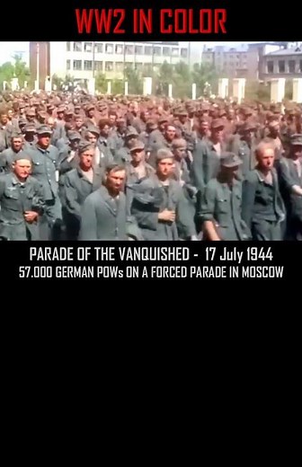 PARADE OF THE VANQUISHED 17 July 1944