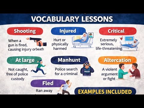Learn English Vocabulary from News | Important Words Explained Simply