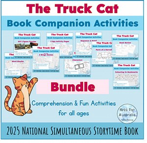 The Truck Cat Differentiated Book Companion National Simultaneous Storytime 2025