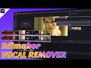 How to Remove Vocals from ANY Song with Vocal Remover AI | Edimakor Vocal Remover Tutorial