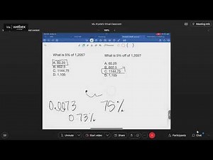 GED & TSI Math Lecture with Professor Krystal Hills