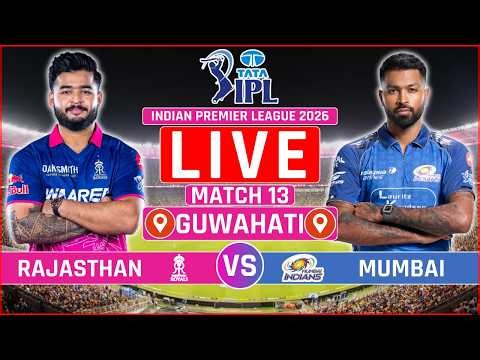 🔴 Mumbai vs Rajasthan Live Match Today | IPL 2026 Live Commentary MI vs RR Live Score