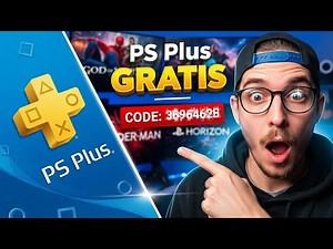 🔥 Cómo Conseguir PS PLUS GRATIS ✅ 12 Meses PlayStation Plus Código GRATIS (Página OFICIAL)