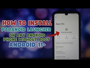 Install Paranoid Launcher on Android 11+