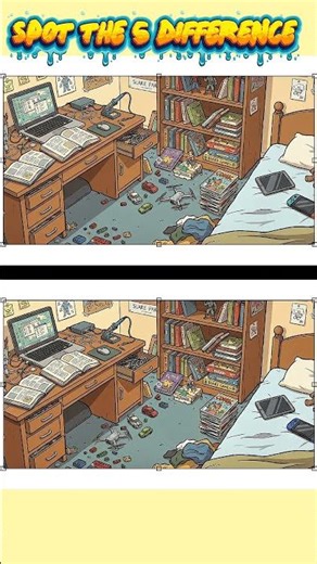 Find the SECRET Difference NOW #find #puzzlegame #shorts #spot