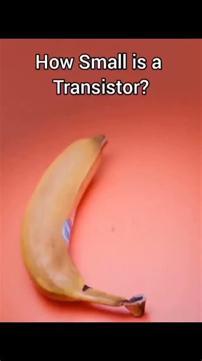 All Around Science (Official) on Instagram: "How Small a Transistor Is? Remix of a video by: @nanonerds_sliet Modern transistors in integrated circuits have gate lengths measured in nanometres, often single digit nanometres. A nanometre is one billionth of a metre. A human hair is roughly one hundred thousand nanometres across, and a typical human cell is about ten thousand nanometres. Advances known as Dennard scaling enabled steady miniaturization for decades, increasing transistor density fro