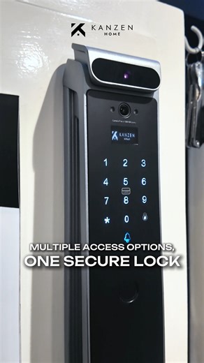 Still using a traditional lock? Upgrade to Ronin Smart Door Lock. 💯✨ The Kanzen Home Smart Door Lock that brings you seamless access, advanced security, and modern elegance in one sleek design. #KanzenHome #HomeInnovation #ModernLiving #HomeImprovement #SmartToilet #SmartDoorLock #SmartLock | Kanzen Home