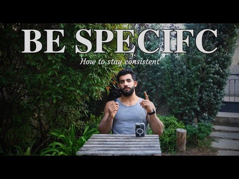 How to stay consistent in training | Principle of specifity