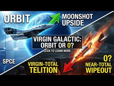 Virgin Galactic (SPCE): Moonshot upside or near-total wipeout?