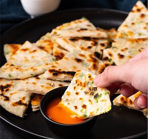 Chinese Spring Onion Pancakes ✌️💥🤗👊...crispy, flaky and a cinch to make at home! | Marion Cooks Asian Food Classics