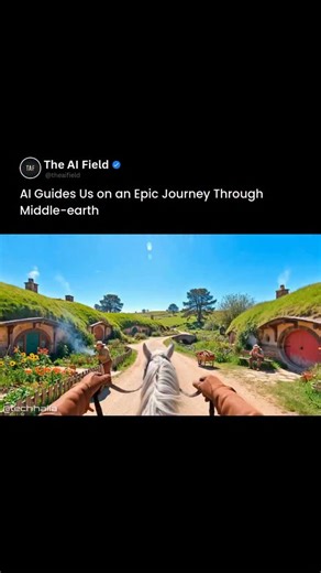 AI | Technology | This blew my mind 🤯 An entire ride through Middle-earth was built with AI, starting from a single prompt in Nano Banana: “dashcam google... | Instagram