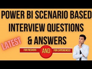 🔥🔥 Power bi scenario based interview questions & answers for experienced professionals & Freshers 🔥🔥