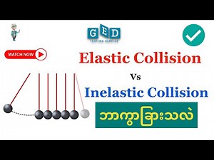 Elastic Collision Vs Inelastic Collision | Momentum | Explained Clearly with Examples | GED Science
