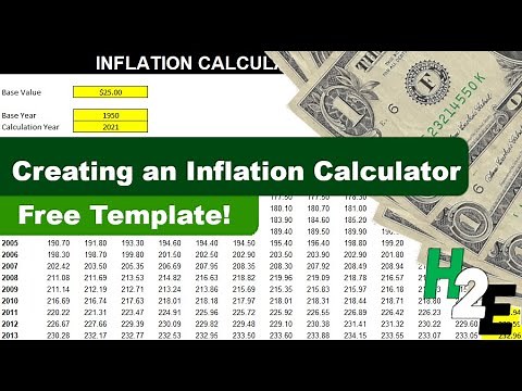 Free Inflation Calculator Template