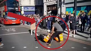 2.1M views · 18K reactions | BOOM: Angry commuters FORCIBLY REMOVE liberal protestors who block traffic | Townhall.com | Facebook