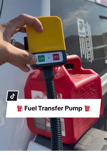 Task Star Portable Fuel Transfer Pump: No Spill Solution