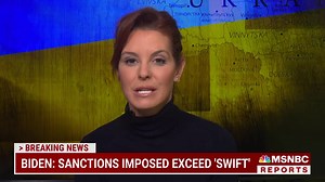38K views · 494 reactions | "Russia actually has its own SWIFT-like system...if they suddenly weren't allowed to be part of SWIFT, what would that do? That would force them to use their own system and it would strengthen their system," Stephanie Ruhle explains. "You do that and the west starts to lose central control of global finance." | MS NOW | Facebook