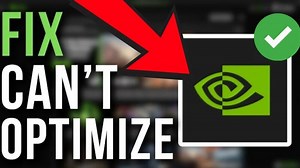 Fix GeForce Experience or Nvidia App Cannot Optimize Games