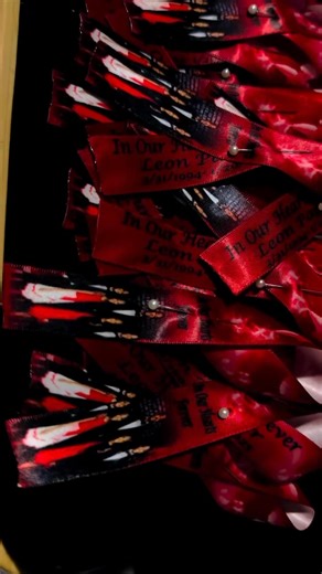 1.8K views · 14 reactions | Need Memorial Buttons or Ribbons for a funeral ? We offer various options to celebrate your loved ones' lives. Pay tribute with custom Ribbons, Pin Buttons, Pillows or Neck Ties. Contact us today to place your order today‼️ 901-308-7552 | Special Moments Custom Printing | Facebook