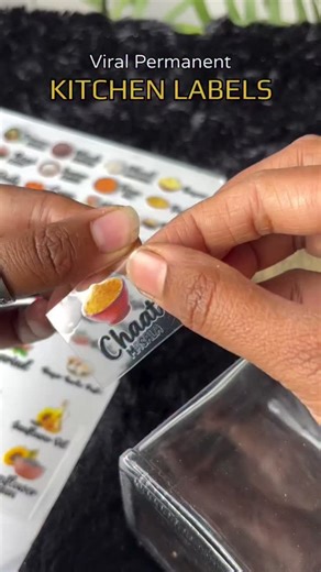 Shop trend today 🔥 on Instagram: "Comment "YES" or share this reel with me to get links directly in your DM 💬✨ . . . . . Flipkart , Masala name stickers, Kitchen spice labels, Jar labeling stickers, Waterproof masala labels, Indian spice sticker set, Kitchen organizer stickers, Clear spice jar labels #MasalaStickers #KitchenLabels #SpiceJarLabels #KitchenOrganization #IndianKitchen HomeEssentials KitchenHacks FlipkartFinds OrganizedKitchen LimitedDeals"