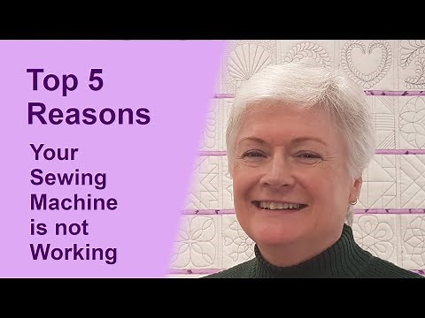Top 5 Reasons Your Sewing Machine Is Not Stitching