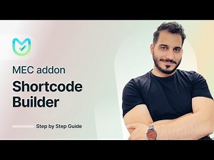 Elementor Shortcode Builder for Modern Events Calendar - How Does it Work?