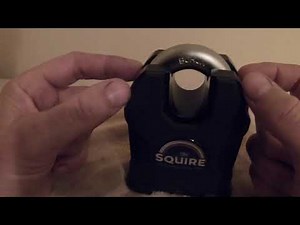 SQUIRE SS SERIES PADLOCKS - SIZES SS50 SS65 & SS80