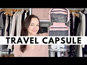 The 3 Day Packing Method | How To Pack Your Travel Capsule Wardrobe
