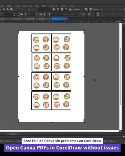 Canva PDFs to CorelDraw - PDF de Canva a CorelDraw #coreldraw #CorelDrawTutorial #CanvaPDFSolved