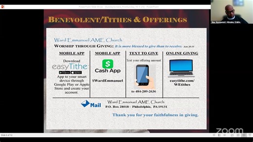 WE AME Church on Reels