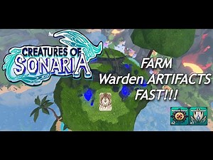 Fastest Way to get Warden Artifacts | Creatures Of Sonaria