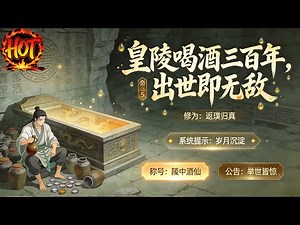 ✨【强推】《皇陵喝酒三百年，出世即无敌》1--50集大乾大皇子叶天命遭贬皇陵，意外绑定“喝酒就变强”系统，凭饮酒斩获圣体、神剑与神兽，蛰伏三百年潜心修炼#穿越 #末世 #异能 ##动态漫画# 漫野推文