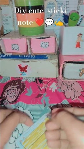 diy cute sticki note #viral #diy #art #song