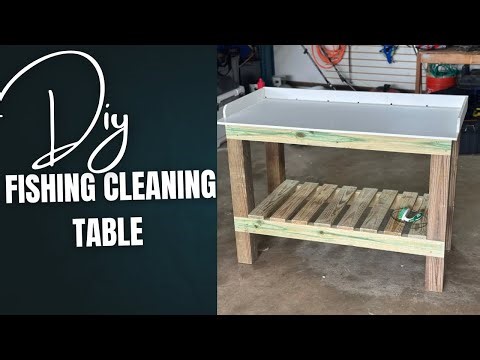 I Built the BEST Fish Cleaning Table for My Dock