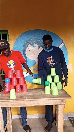 cup stacking challenge