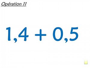 Calcul mental CM2 Evaluation 7