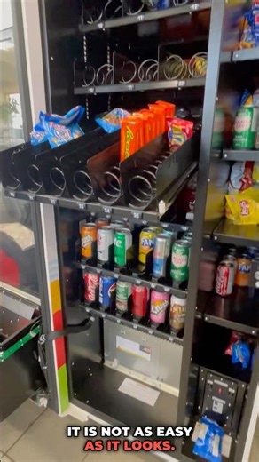 Stocking up my vending machine BusinessStartup #Entrepreneurship #FirstSale #SmallBusiness