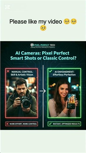 pixel perfect Tech about manual camera editing vs AI editing.
