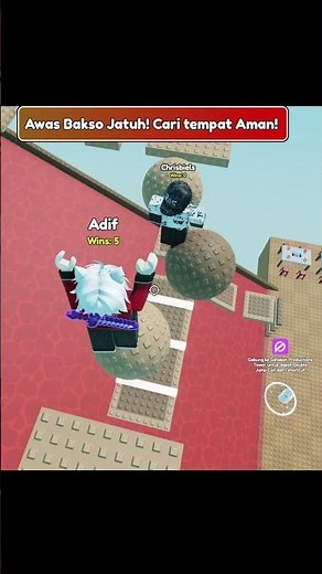 Eating Meatballs While Playing Tower #roblox #bangadif