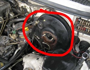 Pictorial Guide Replacing Brake Booster W123