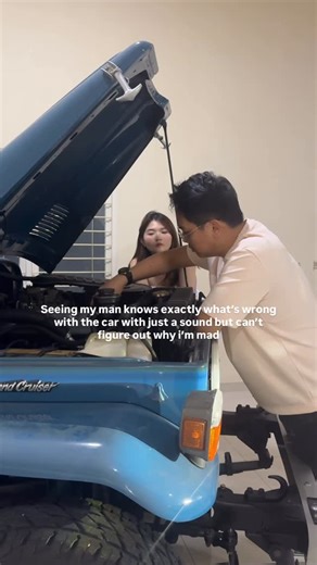 Verrent on Instagram: "He knows every single sound, literally. #carguy #carcontent #landcruiser #FJ400"