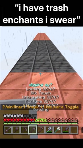 32k enchants is insane 😭 🥀 | #minecraft #gamtng #bedrock #gaming #java #games #funny #remix #memes