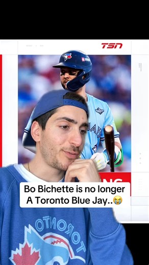 Giuseppe Oppedisano on Instagram: "Thankyou for everything Bo❤️ Wish it could’ve worked out.. #bluejays #bobichette #baseball #mlb #newyorkmets"