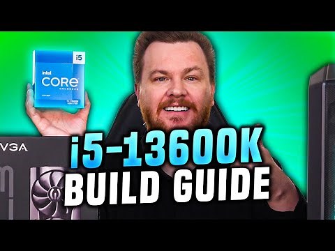 i5-13600K PC Build Guide — Parts Overview — Part 1