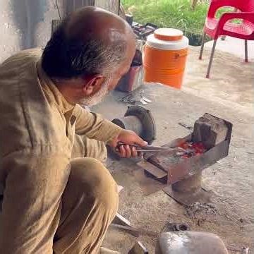 From Rusted Ball Bearing to Razor-Sharp Shaving Blade | Master Blacksmith