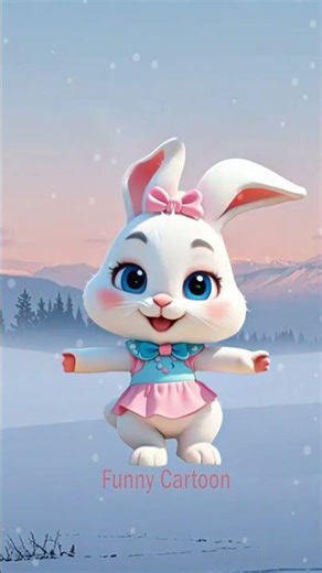 Cute Rabbit Funny Dance | Dudi Dudi Dam Dam Dance #rabbit #shorts