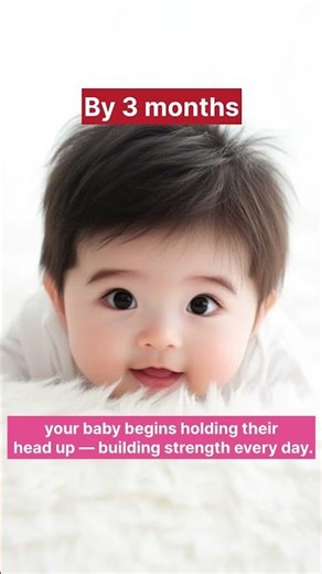 “Baby Development in the First Year 👶✨ Month-by-Month Milestones Explained”