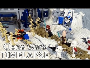 Lego Droid Base on Outer Rim | Lego Star Wars MOC Speedbuild (Clone Wars)