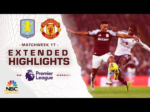Aston Villa v. Manchester United | PREMIER LEAGUE HIGHLIGHTS | 12/21/2025 | NBC Sports